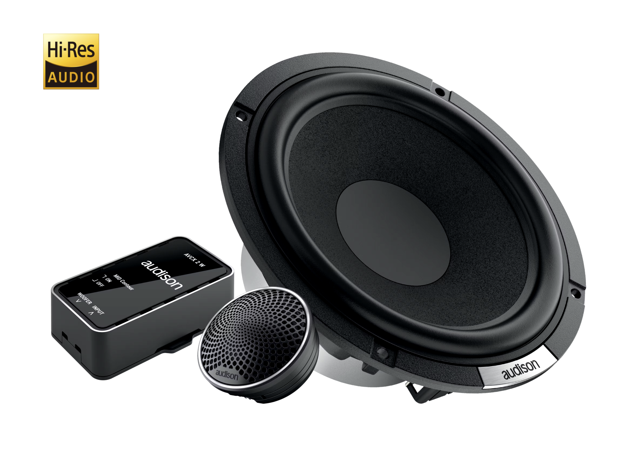 Audison AVK6-S Voce II - 16,5cm 2Wege Komponentensystem - 250 W ...